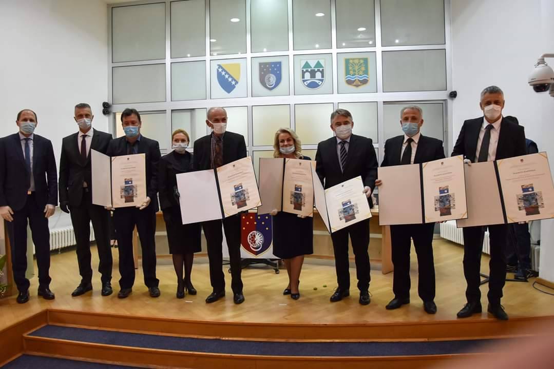 Dodjela plakete Kantona Sarajevo - RKUD "Proleter"